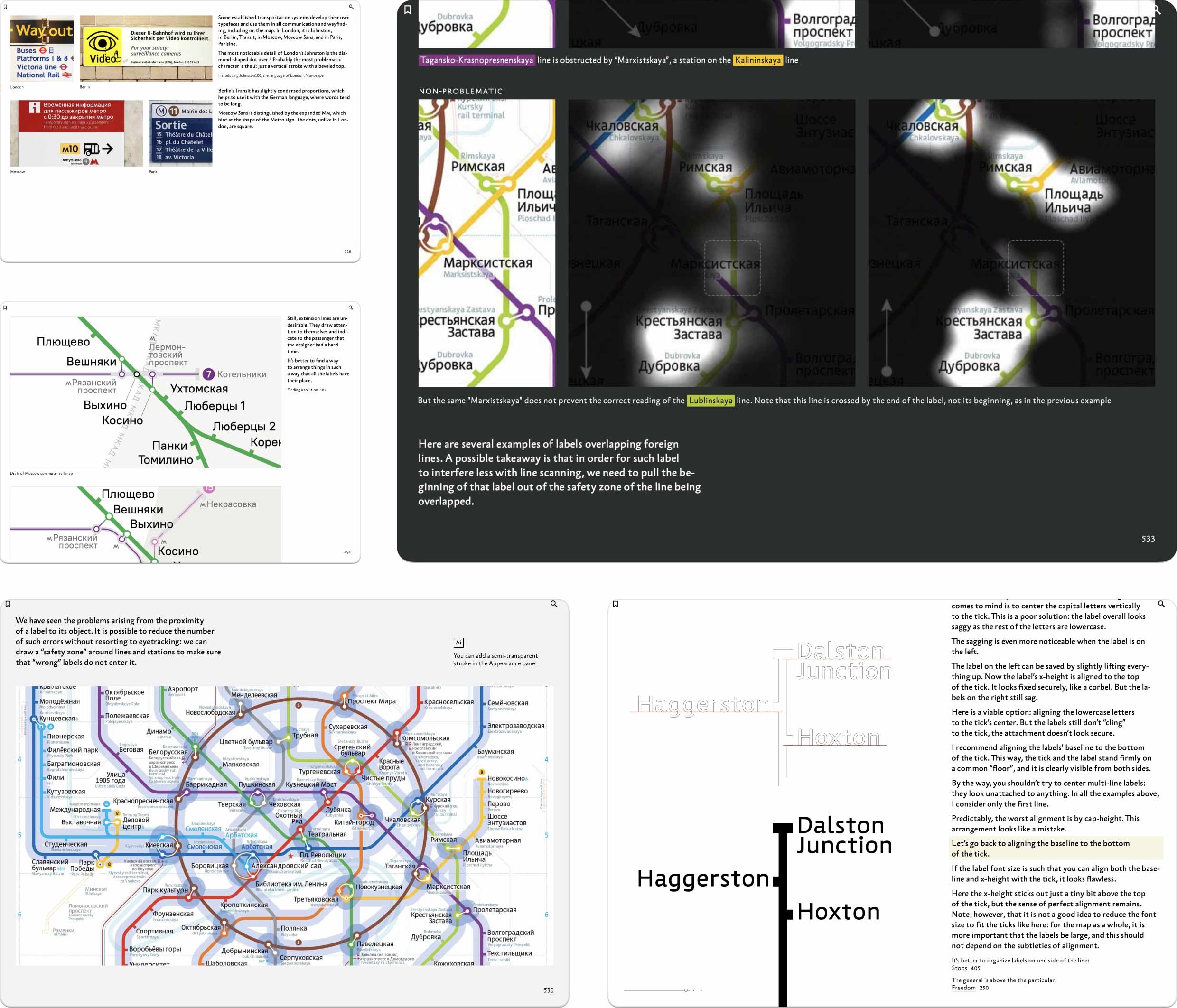 The superchapter Labels of Ilya Birman’s Designing Transit Maps is out